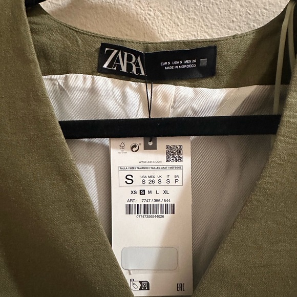 Zara | Shorts | Nwt Zara Linen Set | Poshmark